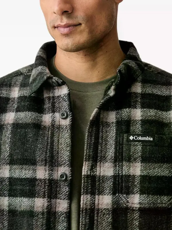 Columbia Check-pattern Patch-pocket Jacket
