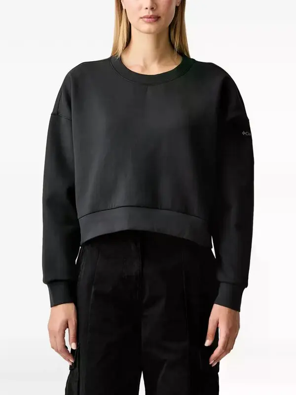 Columbia Amazesweats Logo-print Cropped Sweatshirt
