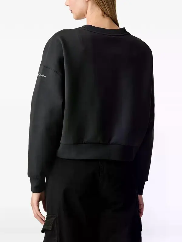 Columbia Amazesweats Logo-print Cropped Sweatshirt