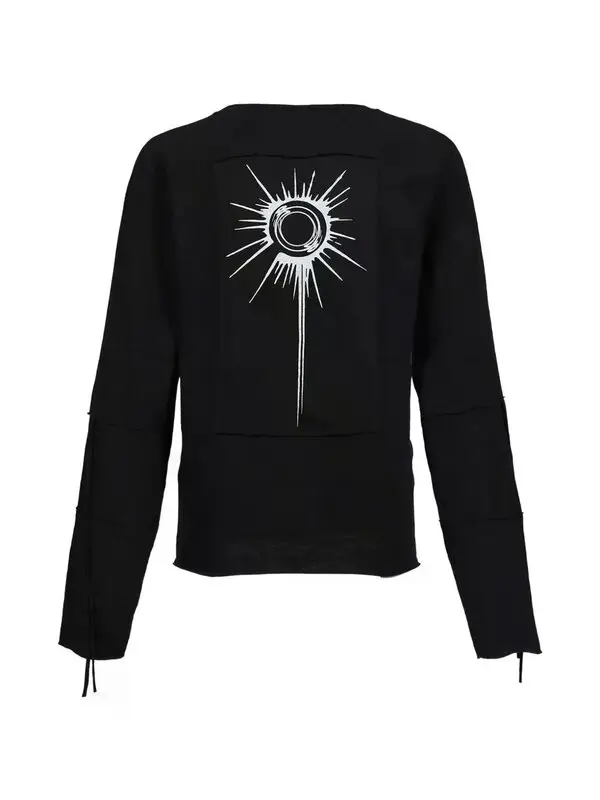 UNDER THE SIGN Wasteland Printed Patchwork T-shirt