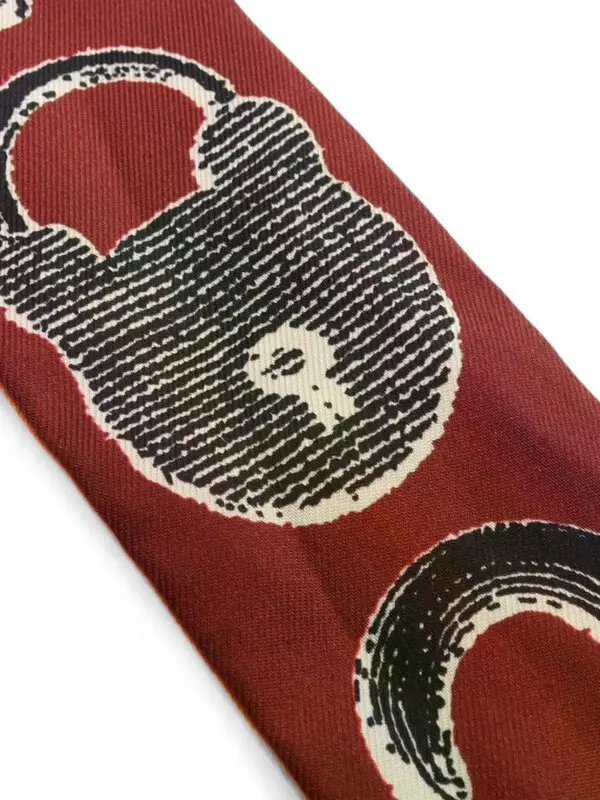 Hermès 2010s Poetic Catalog Twilly Scarf