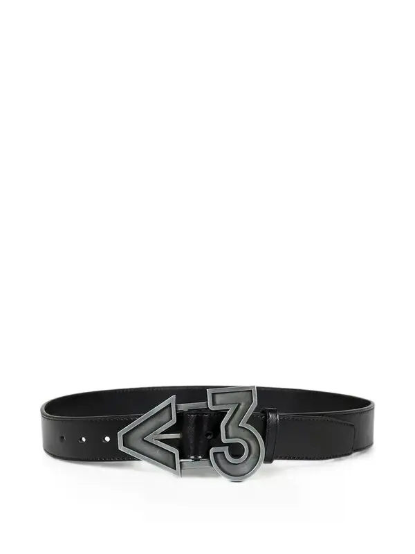 VAIN 3 Buckle Leather Belt