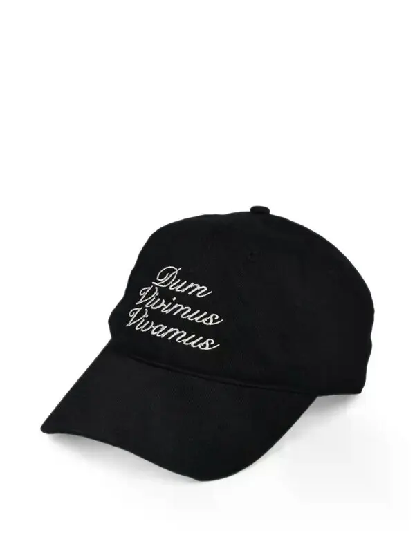 VIVAMUS Logo-embroidered Cotton Baseball Cap