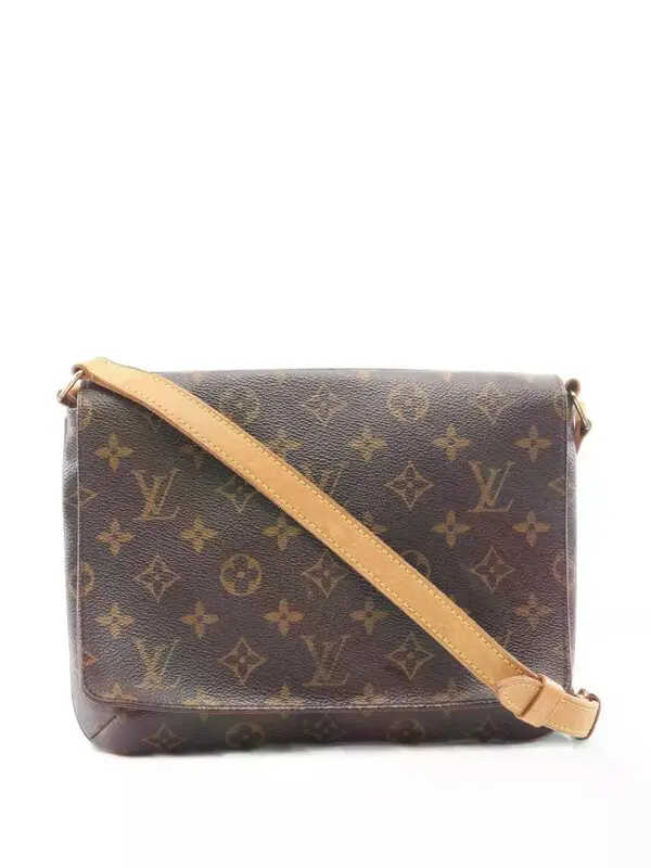 LOUIS VUITTON 2003 Monogram Musette Tango Shoulder Bag
