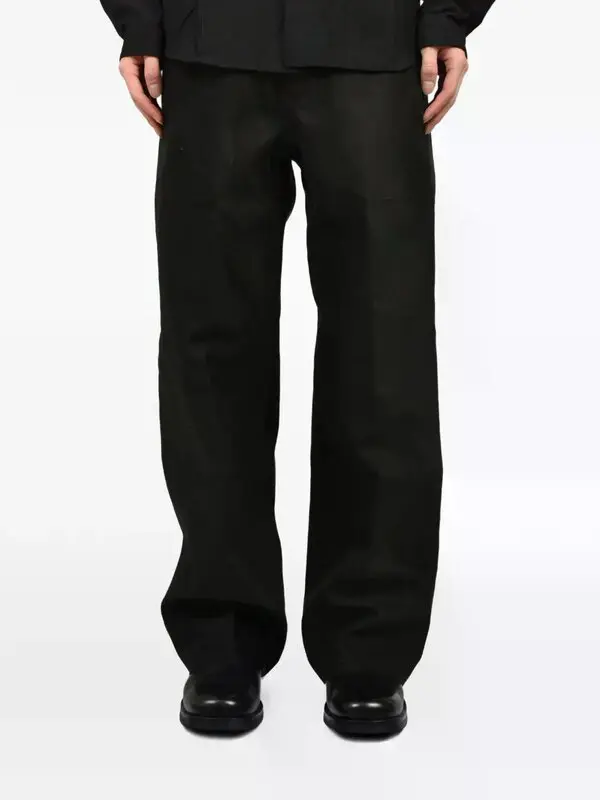 BIBLIOTHERK Moleskin Straight-leg Trousers
