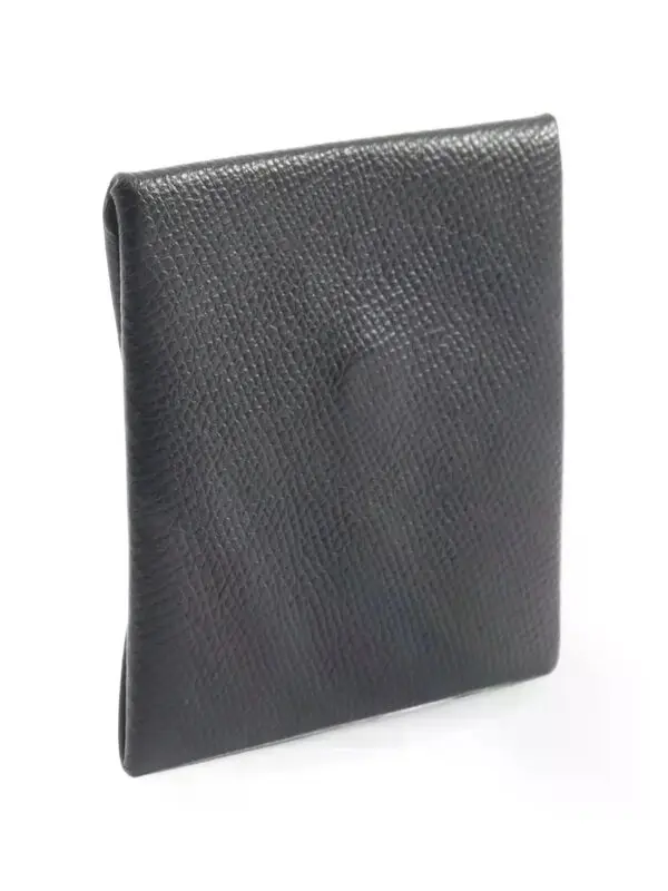 Hermès 2020 Bastia Verso Coin Purse - Black