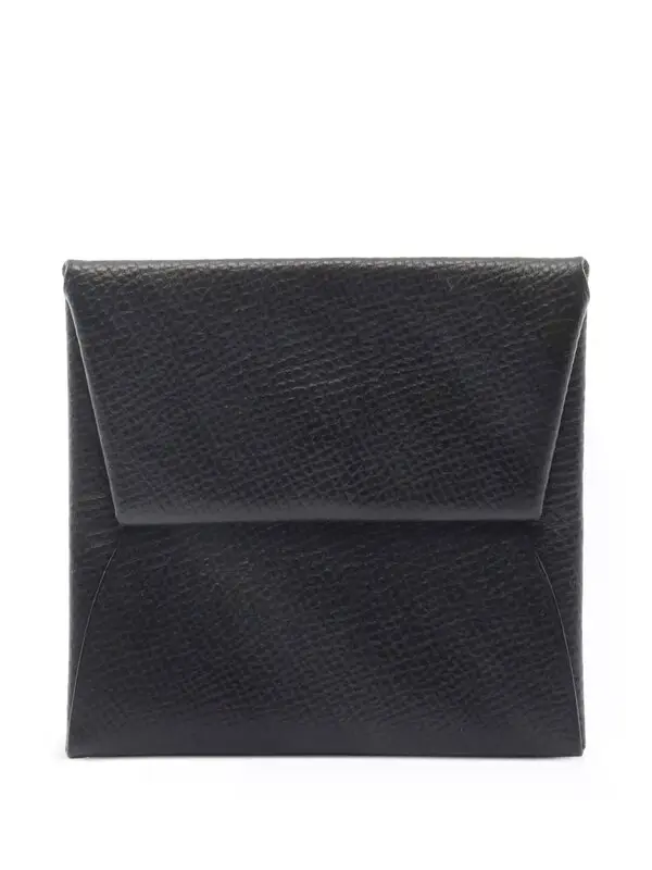 Hermès 2020 Bastia Verso Coin Purse - Black