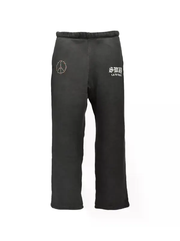 SWJP Stud-embellished Track Pants