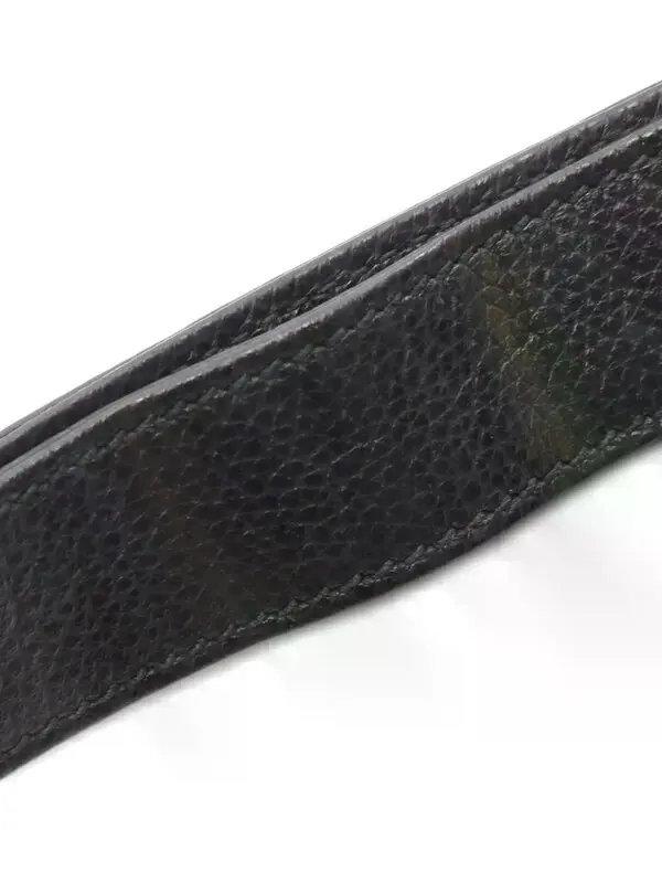 Gucci 2010s Webbing Leather Shoulder Bag