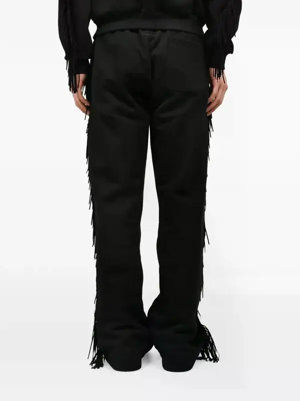 AUSTIN POST Fringed Track Pants