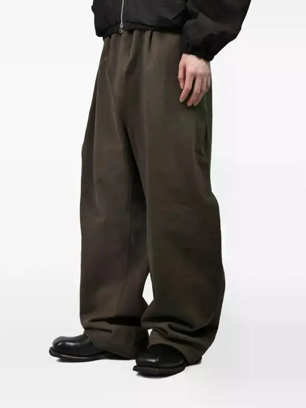 BIBLIOTHERK Draped Elasticated Track Pants
