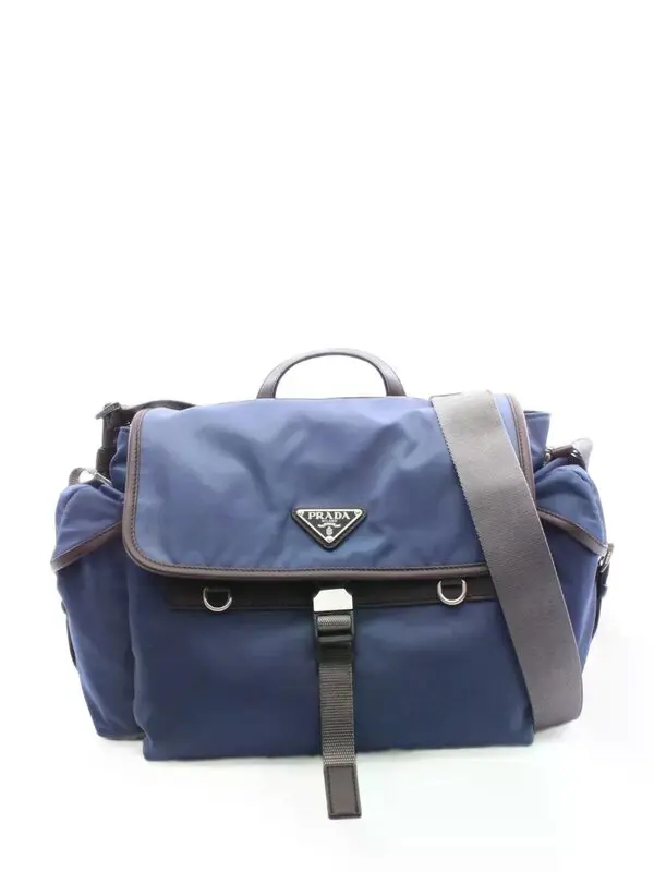 Prada Re-nylon Flap Shoulder Bag
