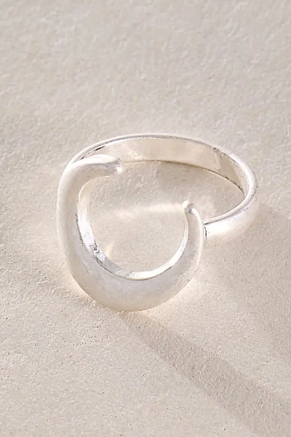 Free People La Luna Ring - Silver