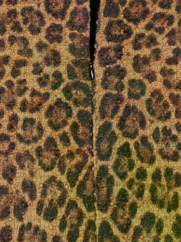 Valentino Garavani 2010s Rockstud Leopard-print Mini Dress