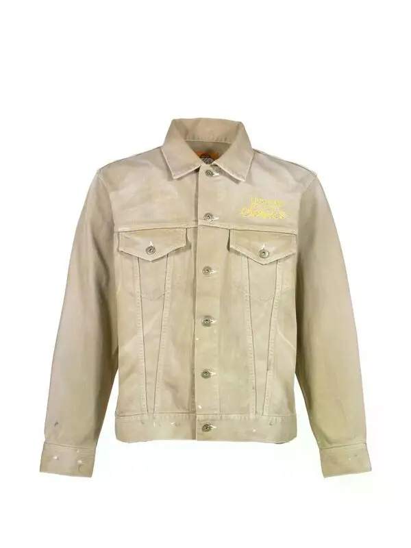 SWJP Faded Paint-splatter Jacket