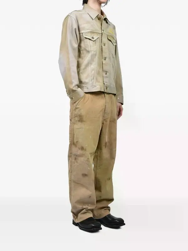SWJP Faded Paint-splatter Jacket
