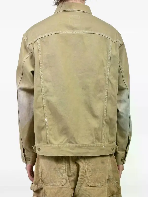 SWJP Faded Paint-splatter Jacket