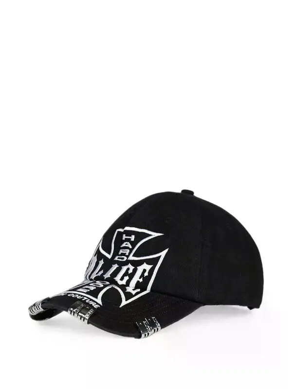 N.HOOLYWOOD Camo-print Distressed Cap