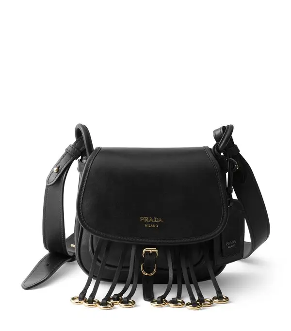 Prada Corsaire Leather Shoulder Bag