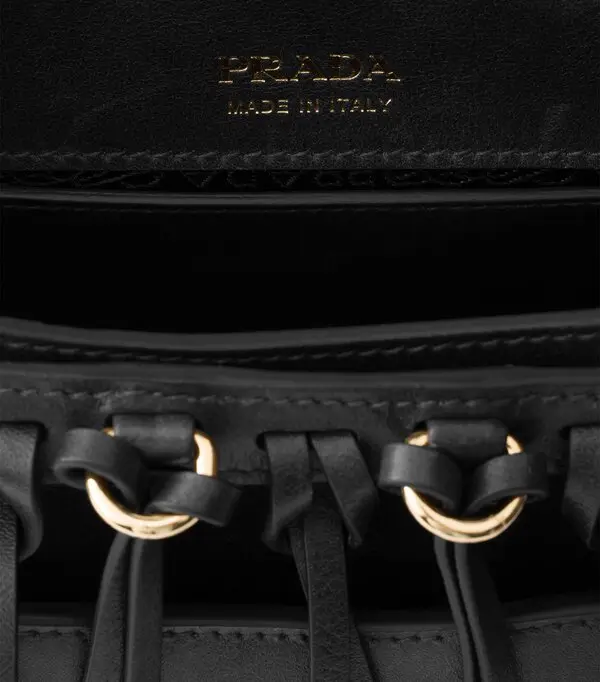 Prada Corsaire Leather Shoulder Bag