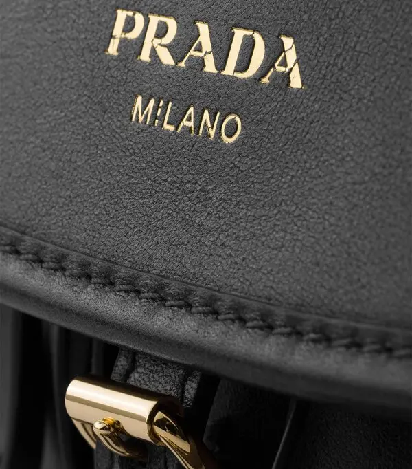Prada Corsaire Leather Shoulder Bag