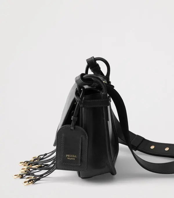 Prada Corsaire Leather Shoulder Bag
