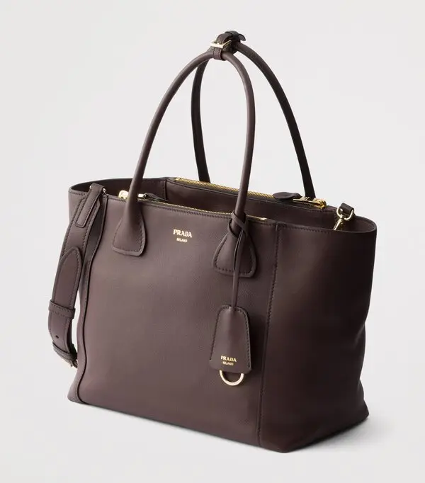 Prada Leather Tote Bag