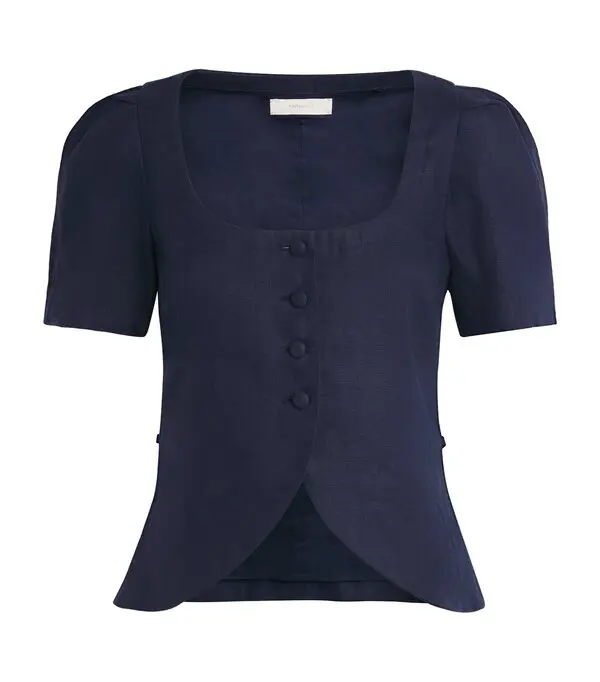 Faithfull The Brand Linen Emma Vest