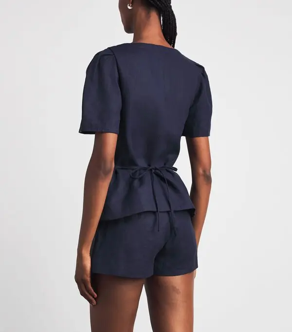 Faithfull The Brand Linen Emma Vest