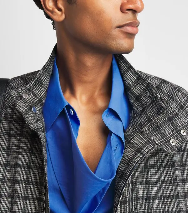 SYSTEM Triangular Panel Shirt