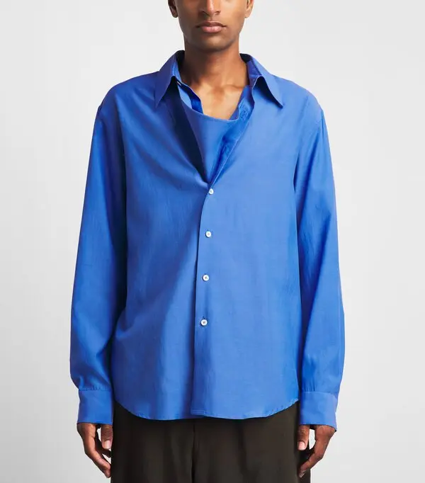 SYSTEM Triangular Panel Shirt