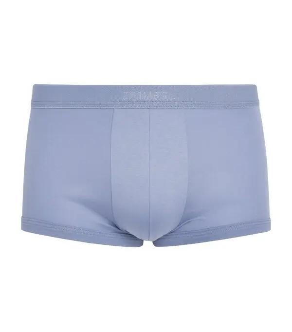 Zimmerli Sea Island Cotton Boxer Briefs - Blue