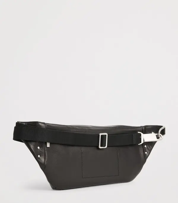 Rick Owens Leather Geo Belt Bag