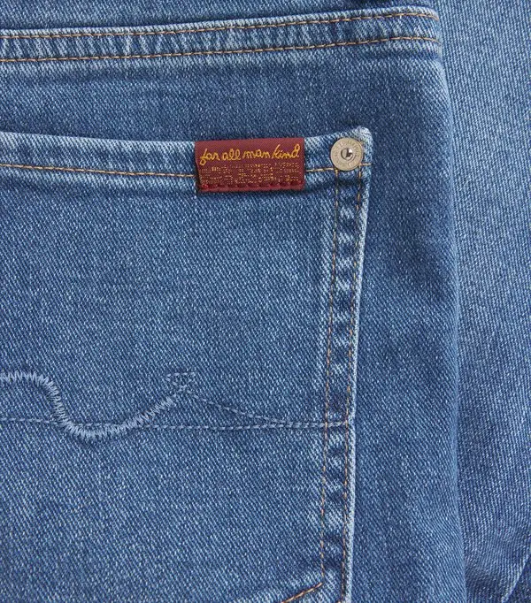 7 For All Mankind The Leggy Bootcut Crop Jeans