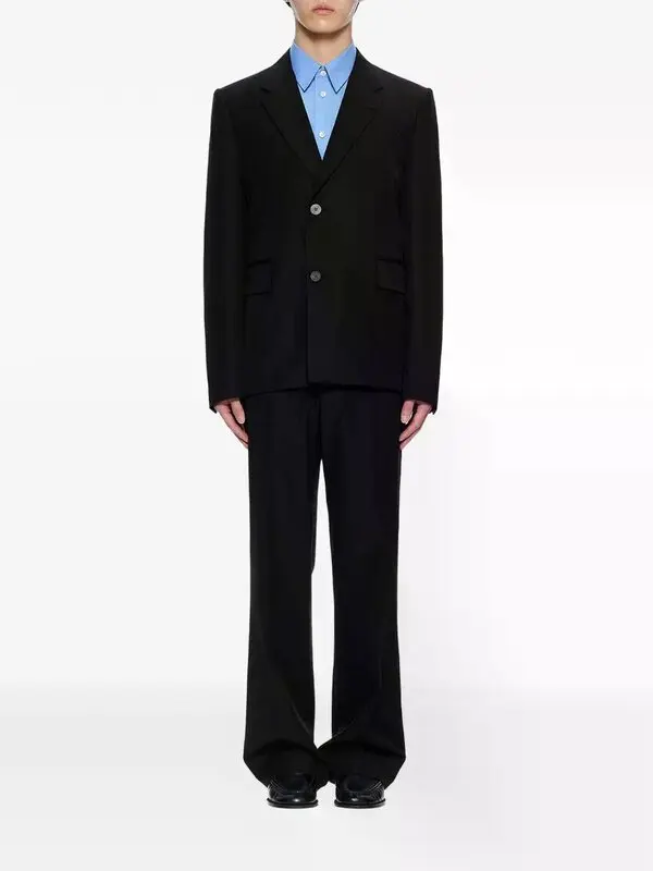 WOOYOUNGMI Single-breasted Long-sleeve Blazer