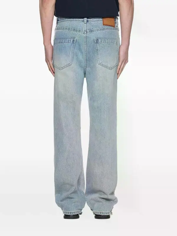 WOOYOUNGMI Belt-loop Pocket Jeans - Blue