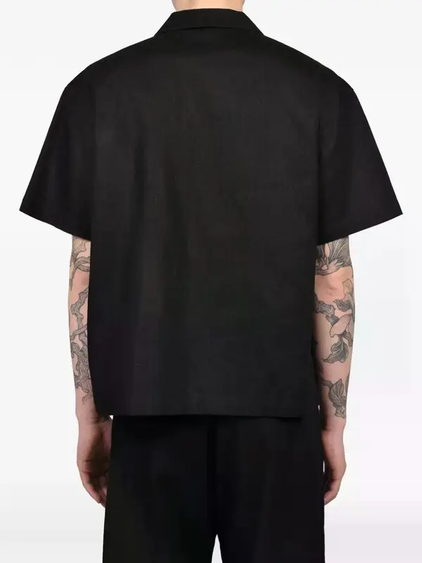 CEDARWOOD Dinner Studded Short-sleeve Shirt