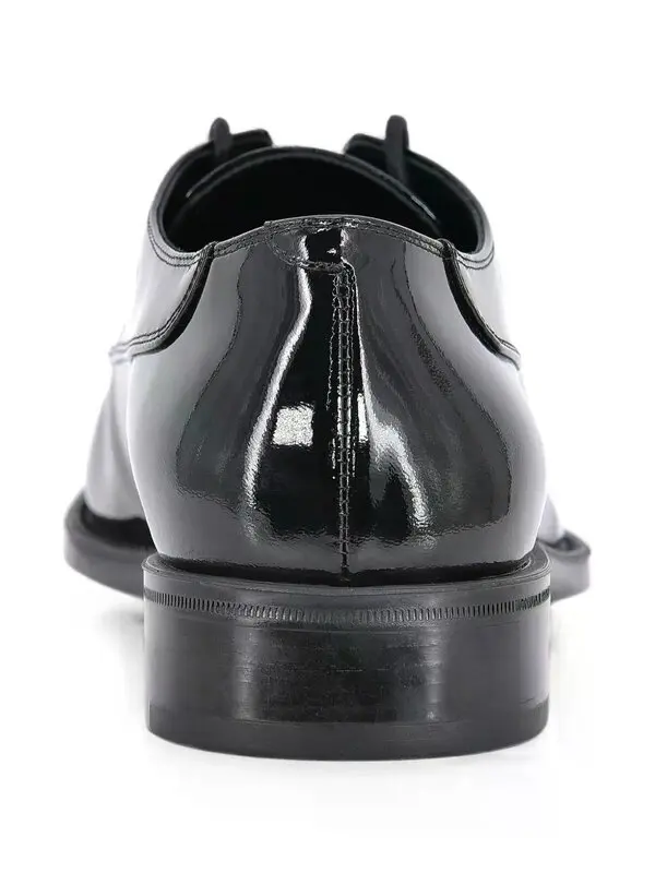 GIUSEPPE ZANOTTI Patent-leather Derby Shoes