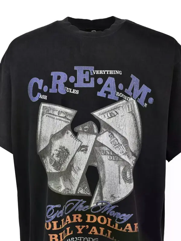 NUBIAN X Wu-tang Clan Dollar Dollar Bill Ya'll T-shirt - Black