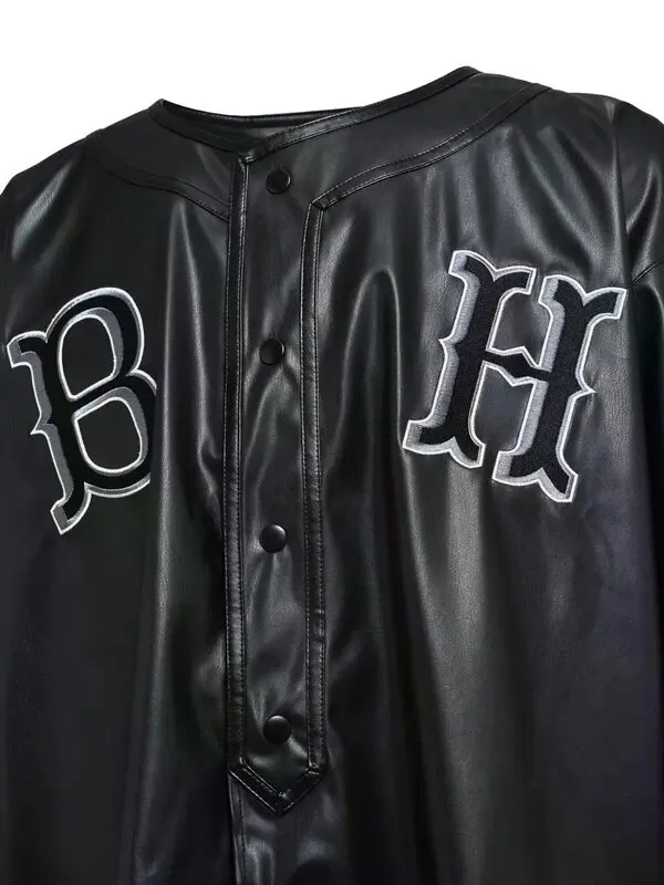 BREATH Logo-embroidered Baseball Shirt