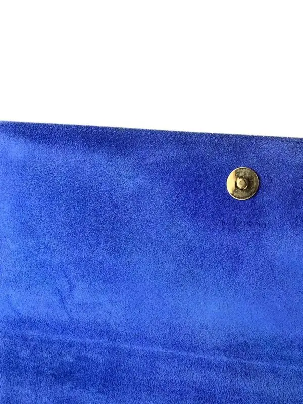 Saint Laurent Leather Monogram Clutch Bag