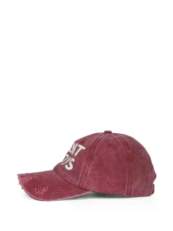 CAPTURE GALLERY Distressed Embroidered Cap