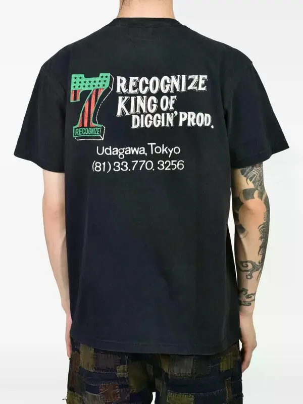 BOW WOW Crack-print T-shirt