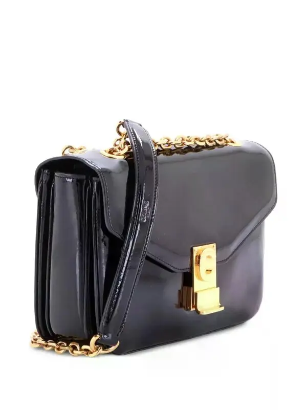 Celine C Bag Patent Medium Shoulder Bag