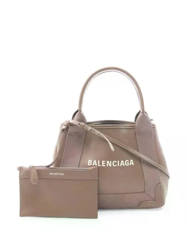 Balenciaga Cabas Shoulder Bag - Brown