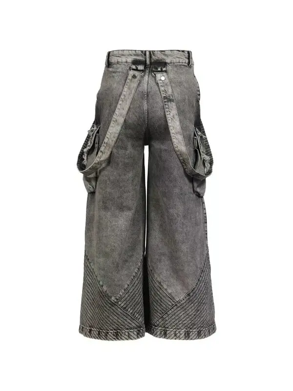 FINE CHAOS Dancefloor’s Star Quilted Jeans