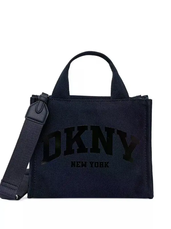 Dkny Hadlee Logo-print Tote Bag - Blue