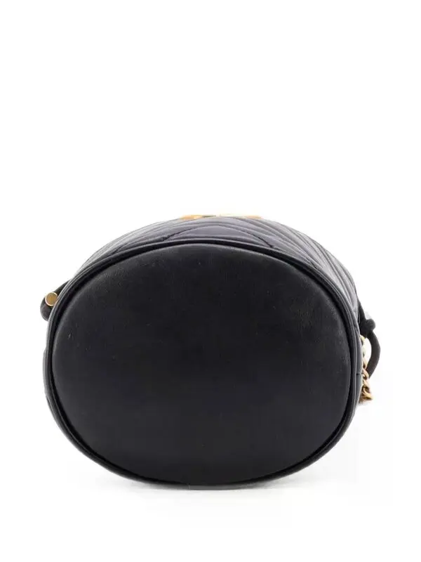Gucci Gg Marmont Matelasse Leather Mini Bucket Bag
