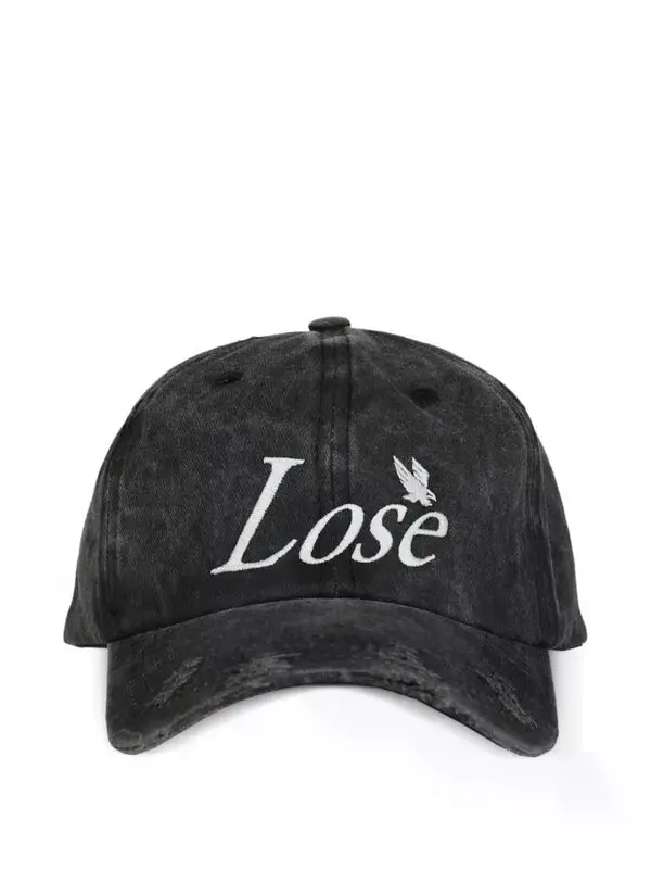 CAPTURE GALLERY Distressed Embroidered Cap