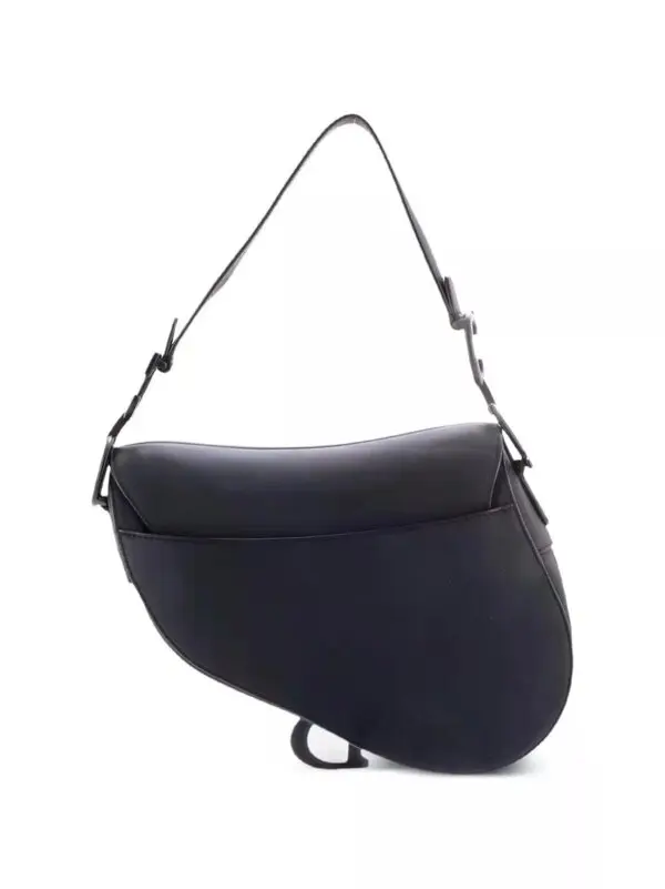 Dior Leather Medium Shoulder Bag - Black